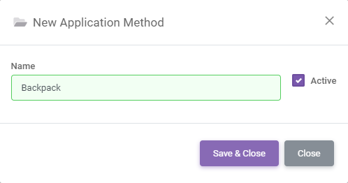 Application Methods – SprayMapper